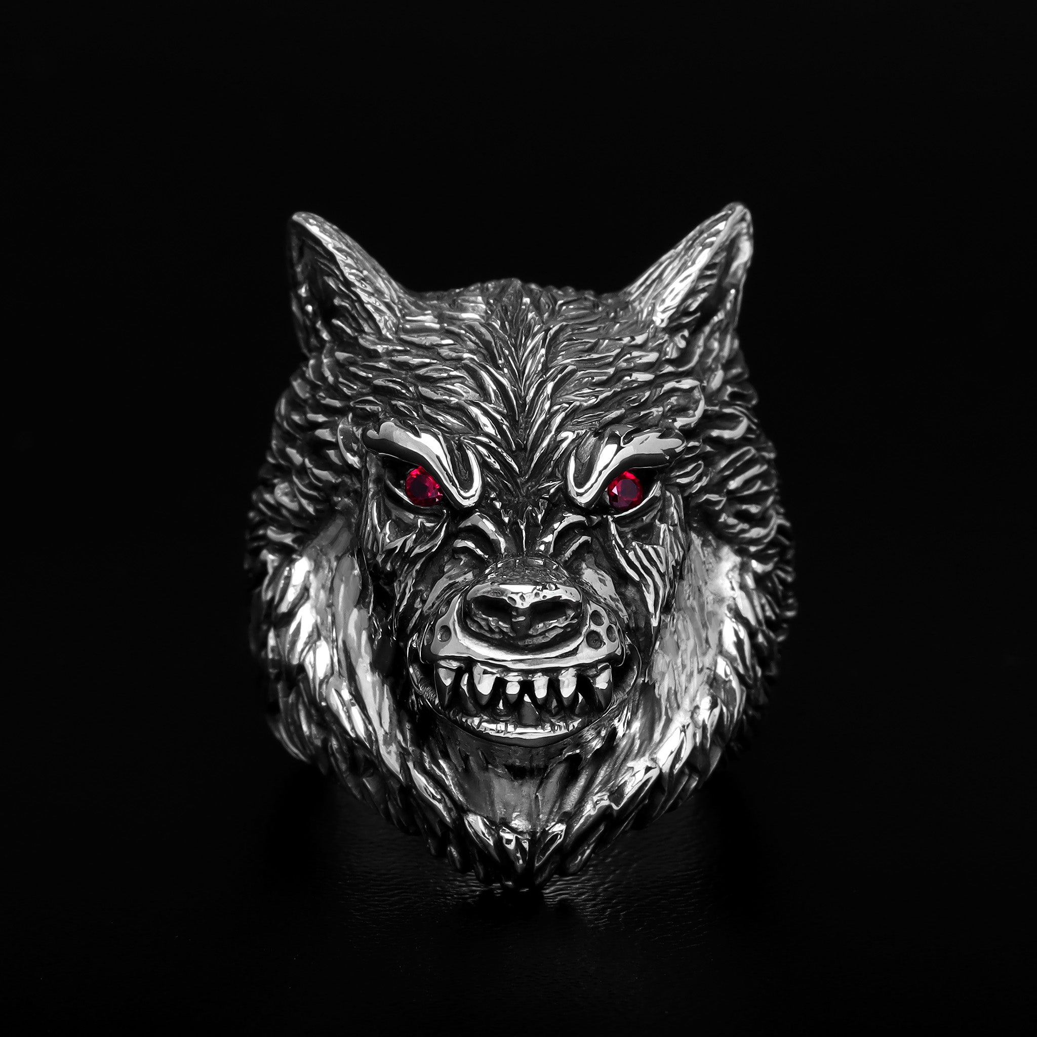 Alpha Wolf Ring