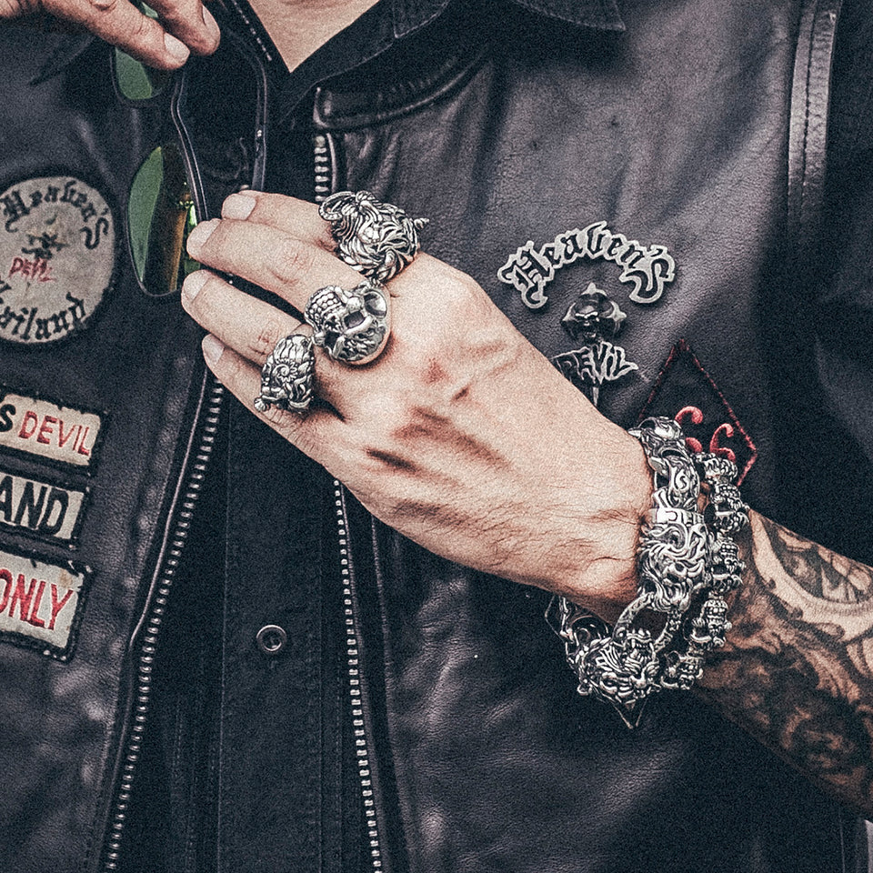 Double Lucien Tiger Bracelet